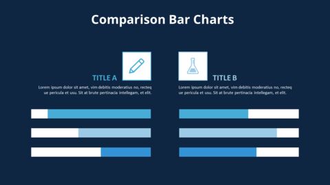 Comparison Bar Chart Diagram