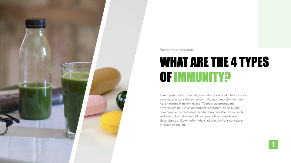 Strengthen Immunity Keynote Templates for Creatives