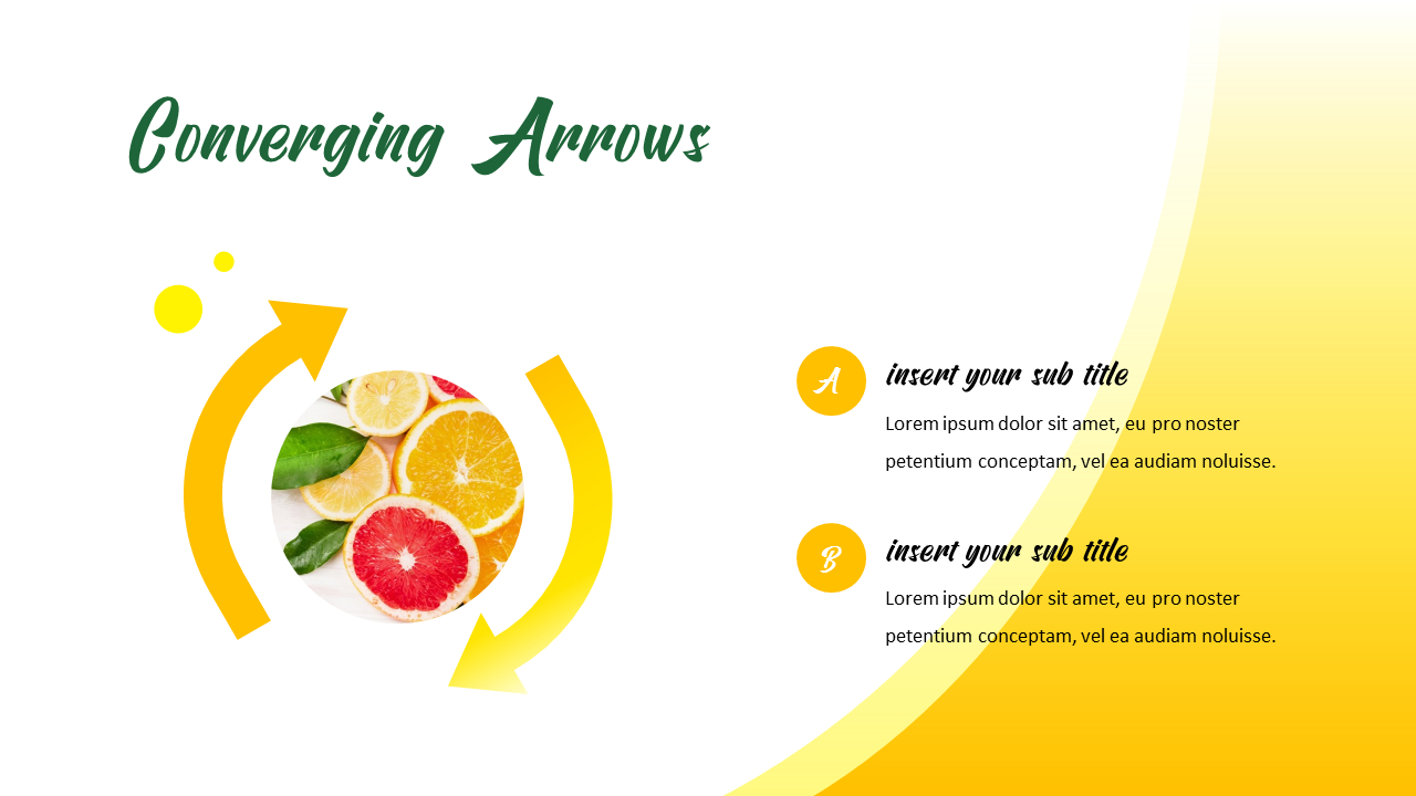 Citrus Templates PPT
