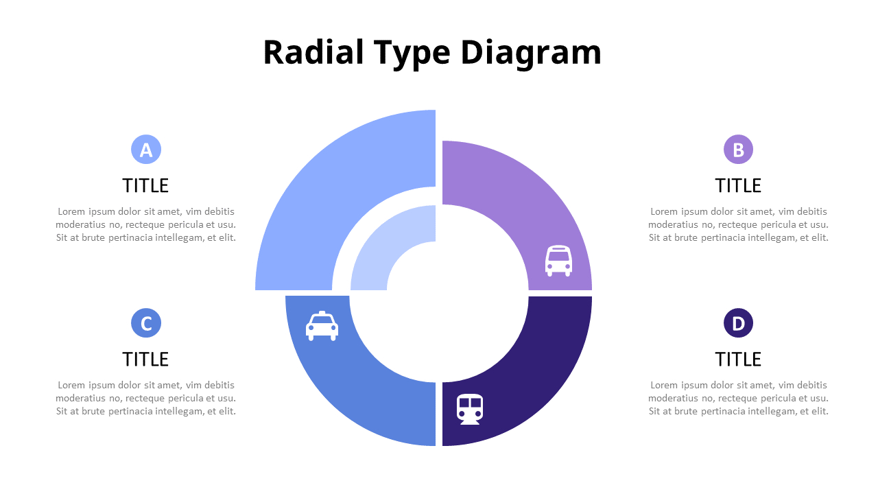 Overlapping Donut Chart Animation Templates