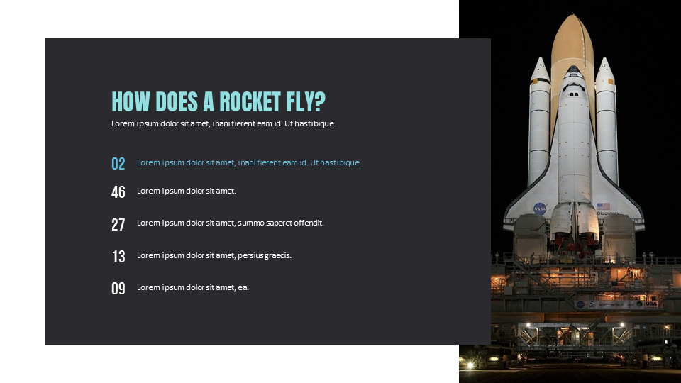 Rocket Google Presentation Templates