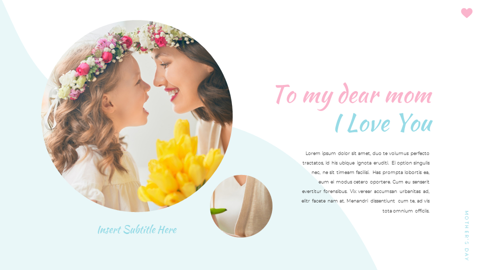 Happy Mother's Day Google Slides Interactive