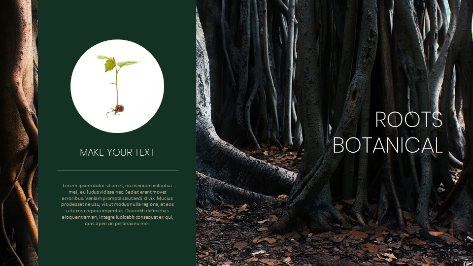 Botanical Google PowerPoint Slides