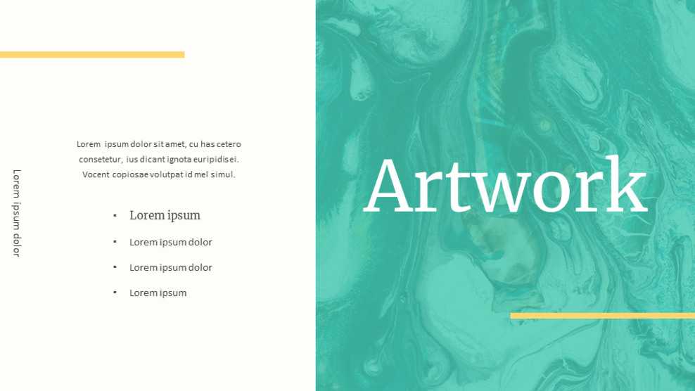 Artist Artwork Best Presentation Design