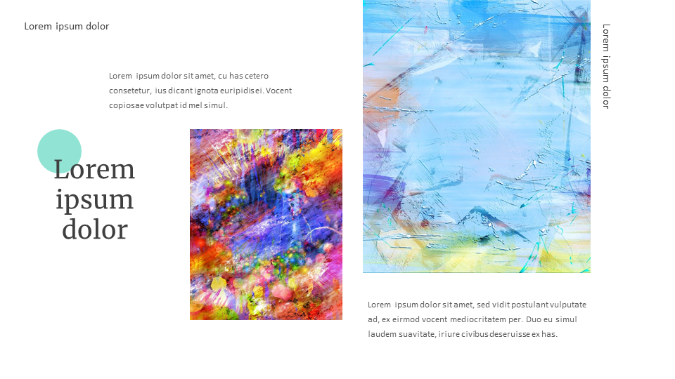 Artist Artwork Custom Google Slides