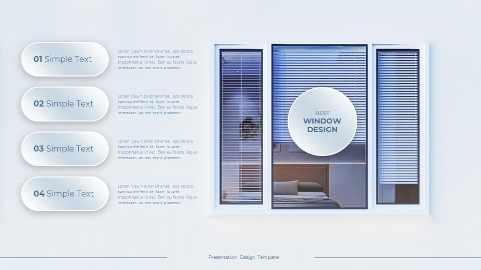 Best Window Design Marketing Presentation PPT