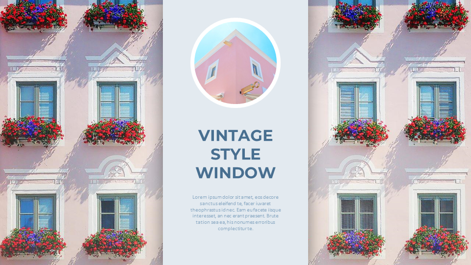 Best Window Design Marketing Presentation PPT