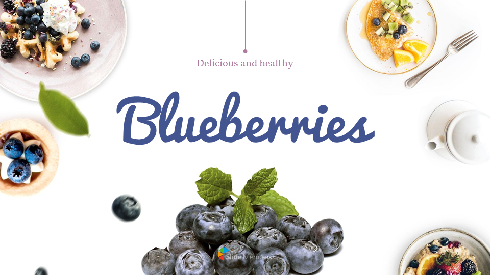 Blueberries Google PowerPoint Presentation