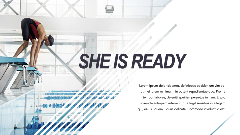 Swimming Keynote Templates