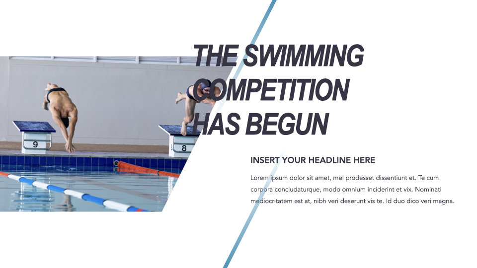 Swimming Keynote Templates