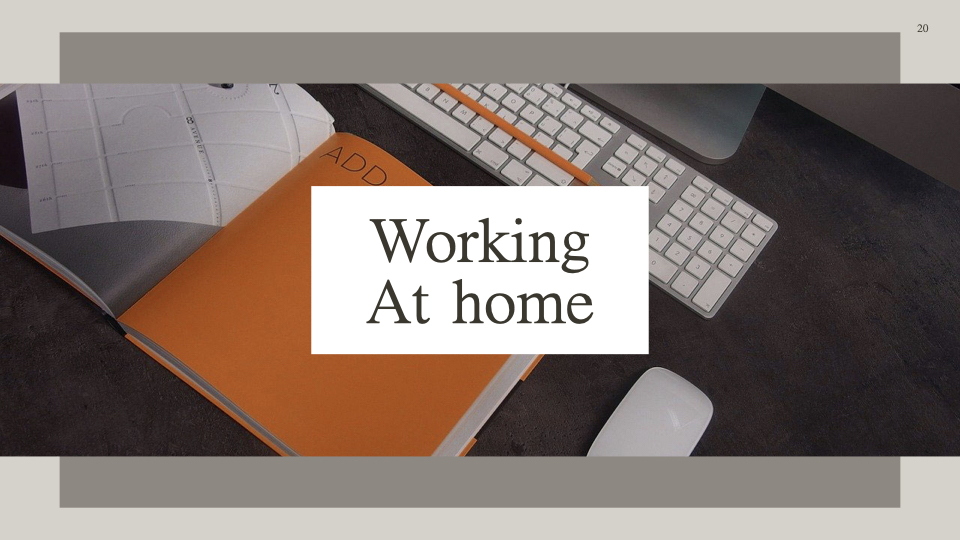 Working from home PPT to Keynote