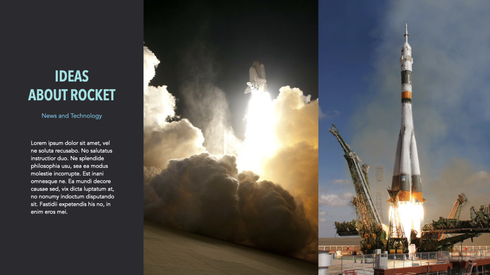 Rocket iMac Keynote|Business