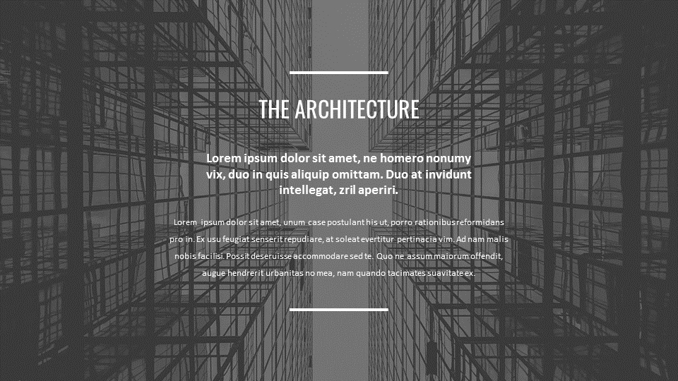 Architecture PowerPoint to Google Slides