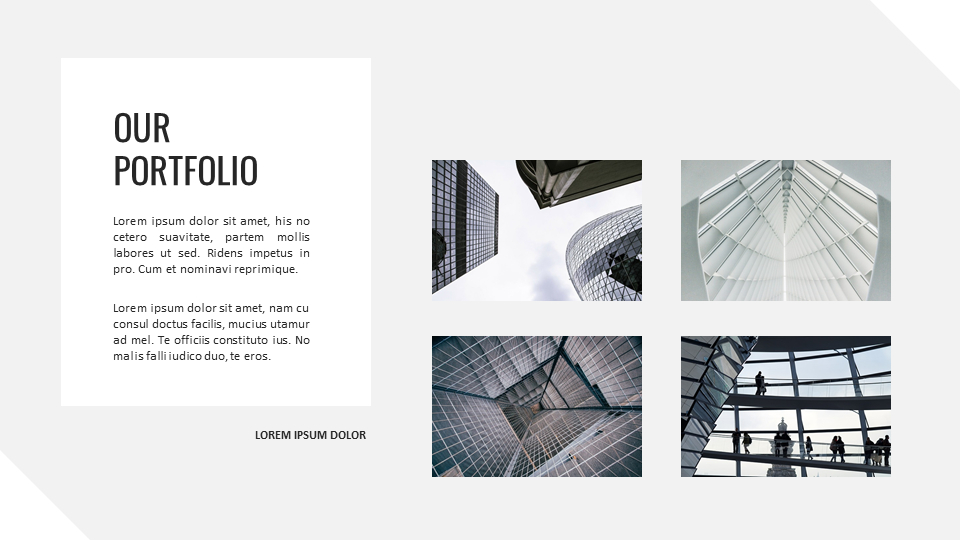 Architecture PowerPoint to Google Slides