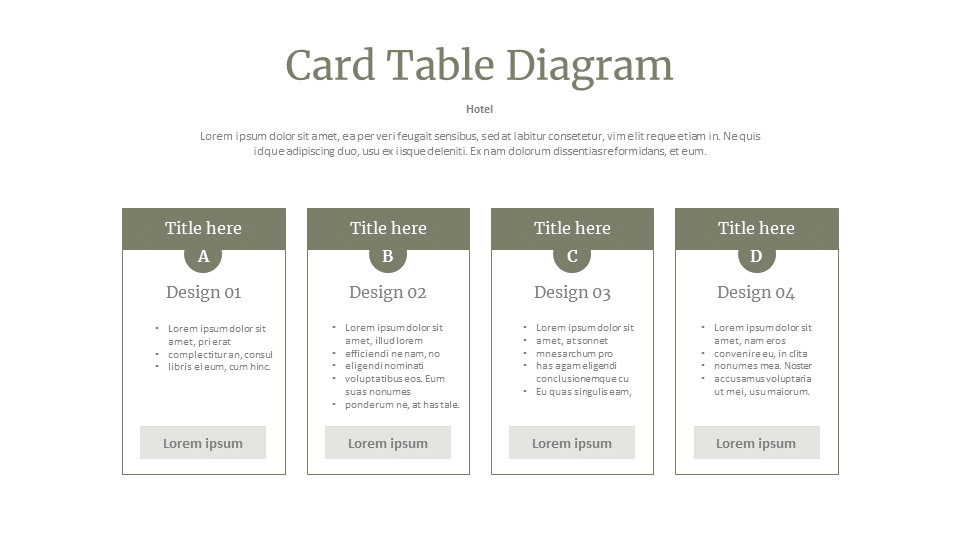 Staycation at a Hotel PPT Business