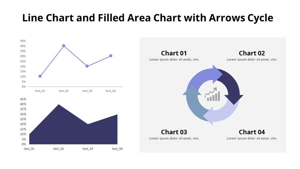 Area with Line Mix Chart