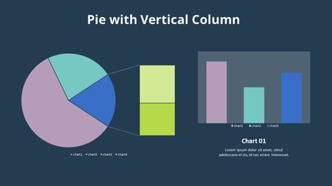 Bar of Pie Combination Chart