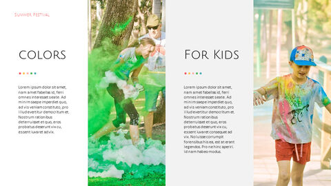 COLOR RUN Simple Templates