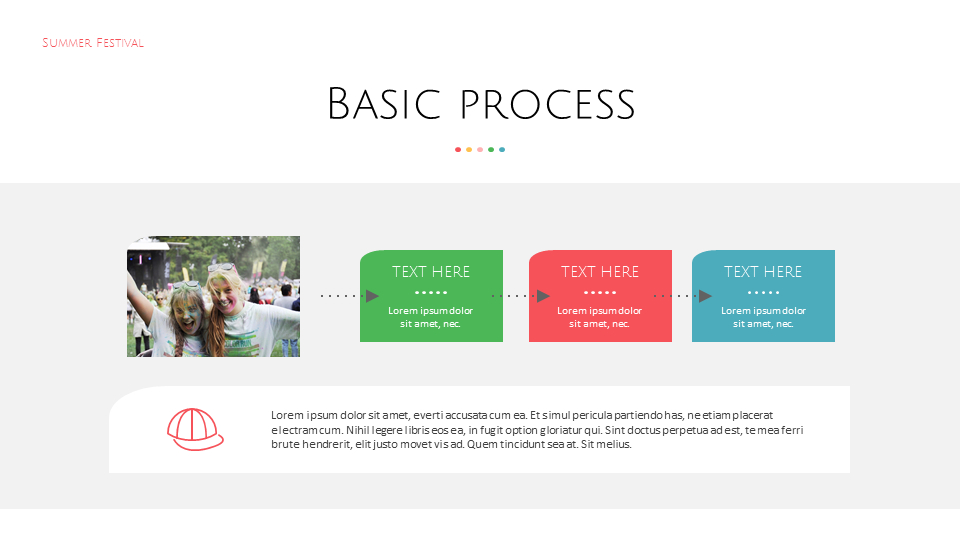 COLOR RUN Simple Templates