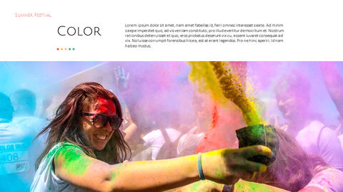 COLOR RUN Simple Templates