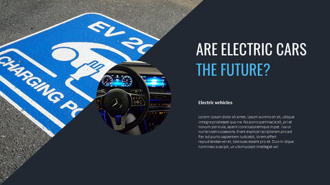Electric Vehicles Startup PPT Templates
