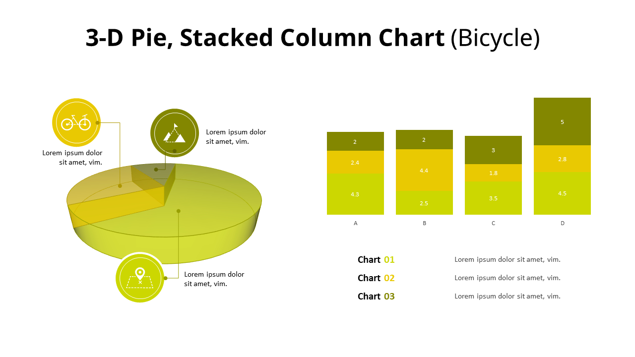 Pie cna Column Chart