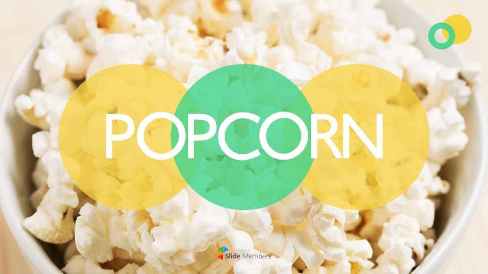 POPCORN PowerPoint deck Design