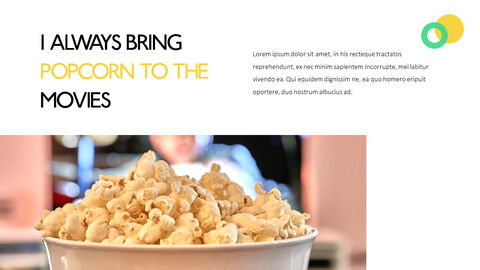 POPCORN PowerPoint Deck Design