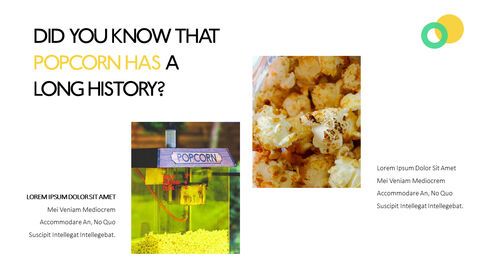 POPCORN PowerPoint Deck Design