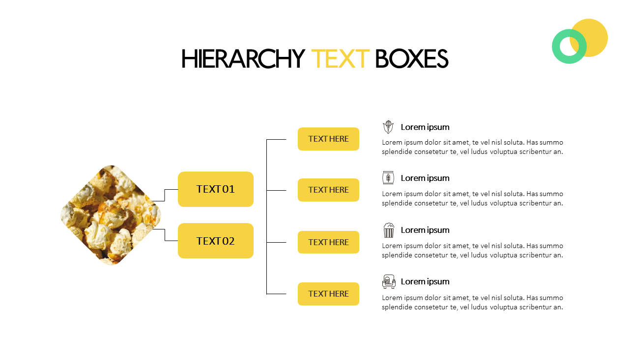 POPCORN PowerPoint deck Design