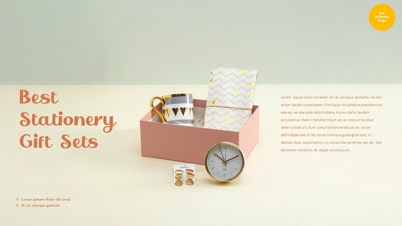 Best Stationery Design Best PPT Slides