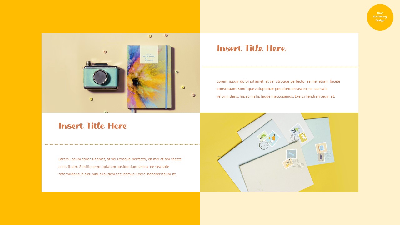 Best Stationery Design Best PPT Slides