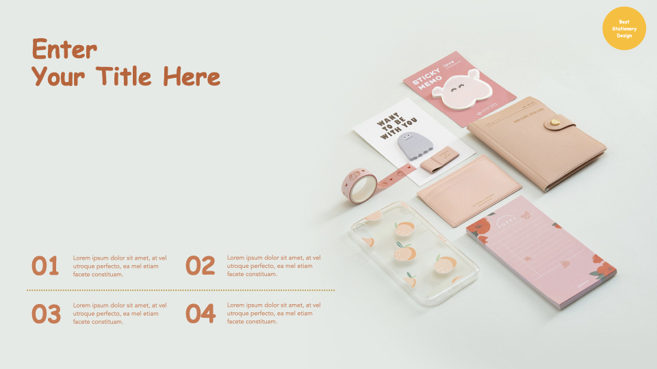 Best Stationery Design PowerPoint for mac|IT/Commerce|Keynote