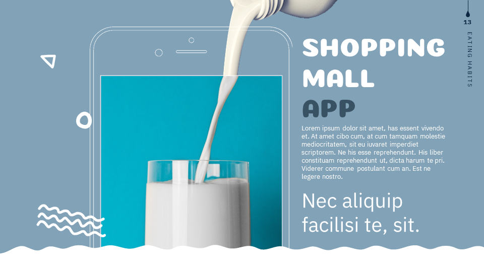 Milk Easy Google Slides Template