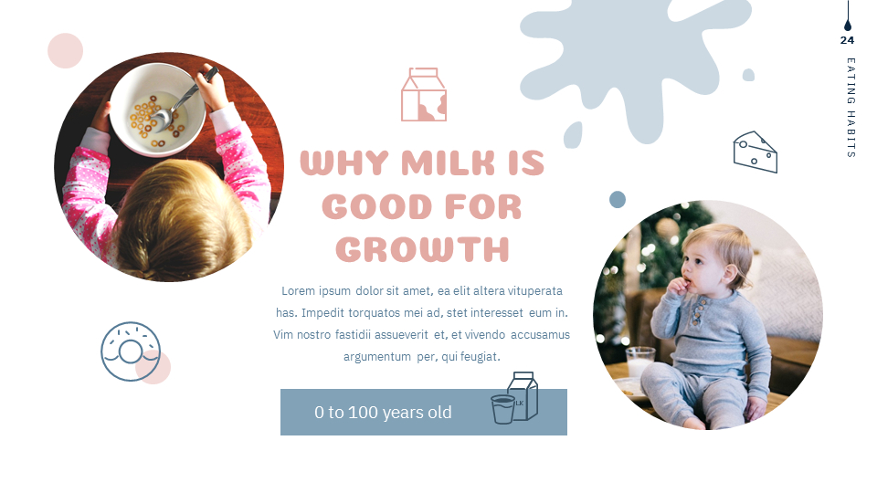 Milk Easy Google Slides Template