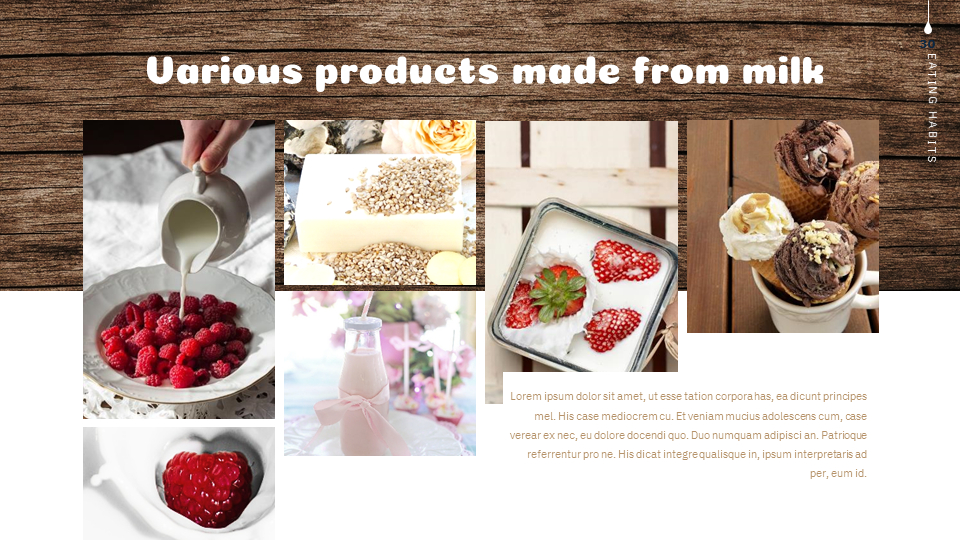 Milk Easy Google Slides Template