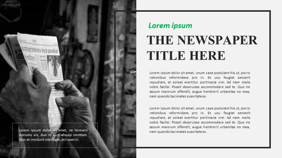 Newspaper Proposal Presentation Templates