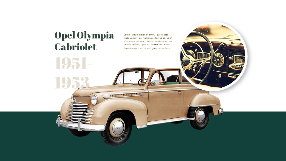 Classic Car Simple Templates