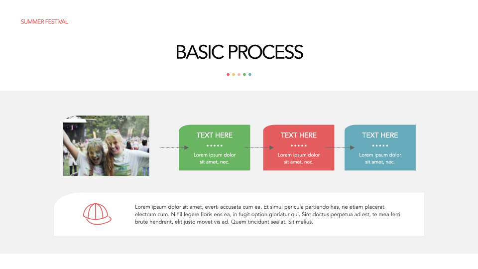 COLOR RUN Keynote PowerPoint