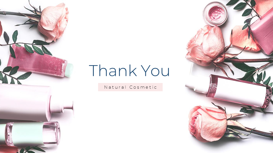 Natural Cosmetic Presentation PPT