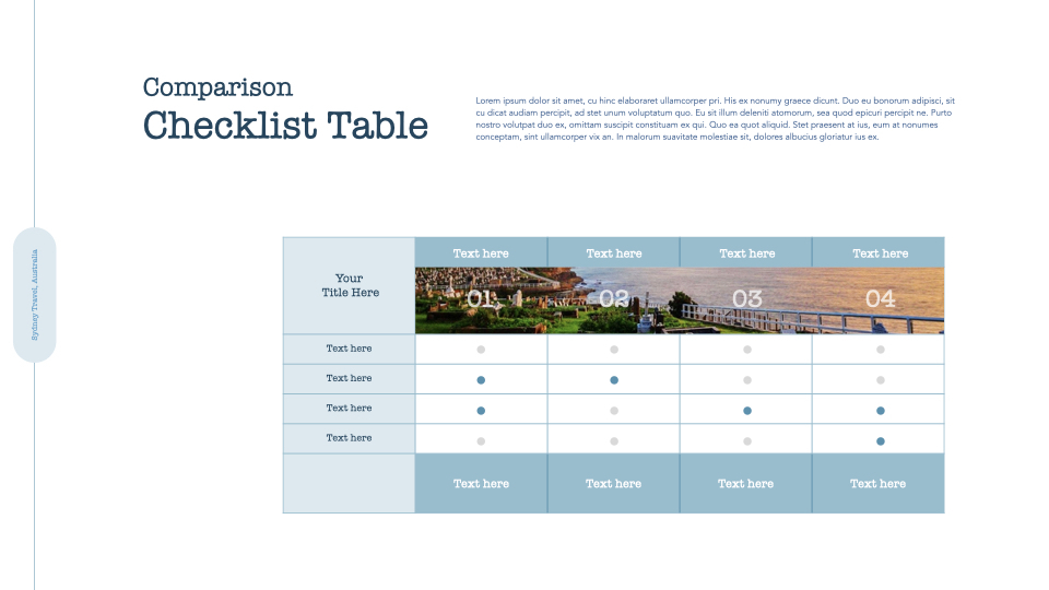 Sydney Travel, Australia PPT to Keynote