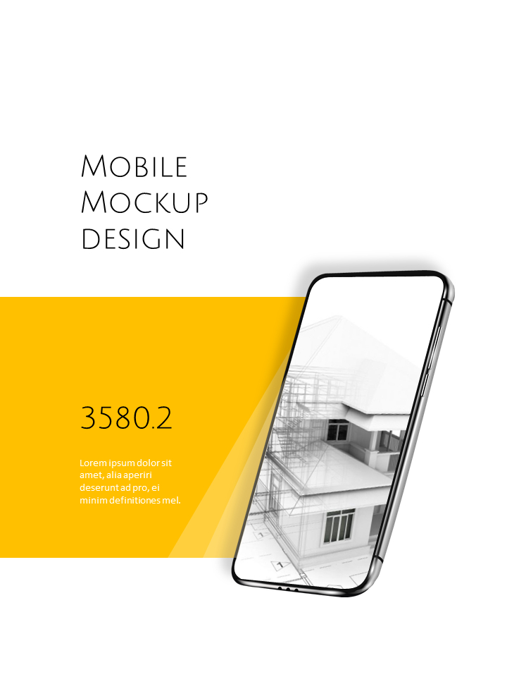 Architecture Vertical Design PPT Background