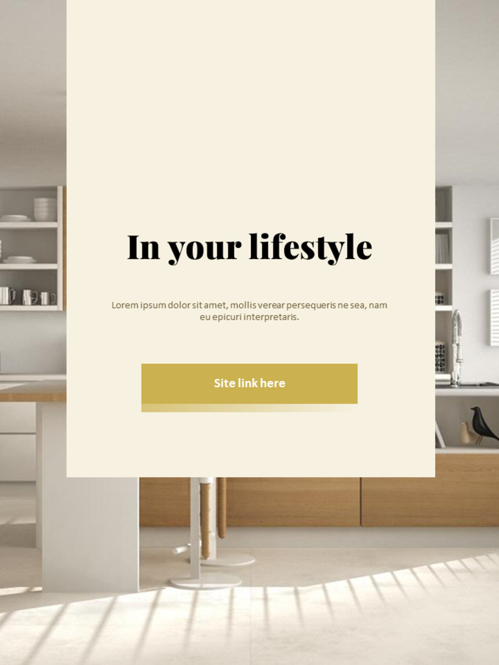 Brand Concept Vertical Design Simple Slides Templates