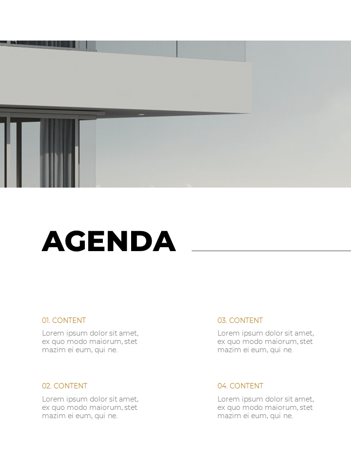 Multipurpose Vertical PPT Theme