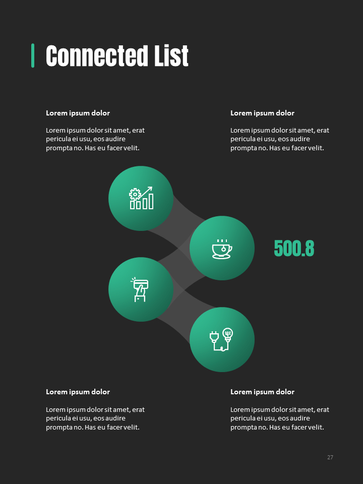 Vertical Multipurpose Simple Slides Design