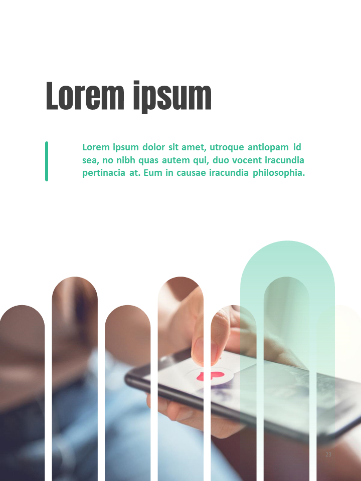 Vertical Multipurpose Theme Presentation Templates