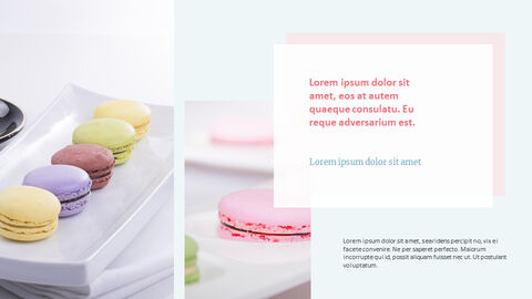 Macarons Simple PowerPoint Design