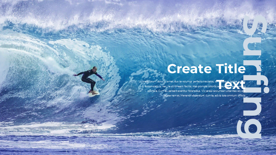 Surfing Google Slides Interactive|Sports