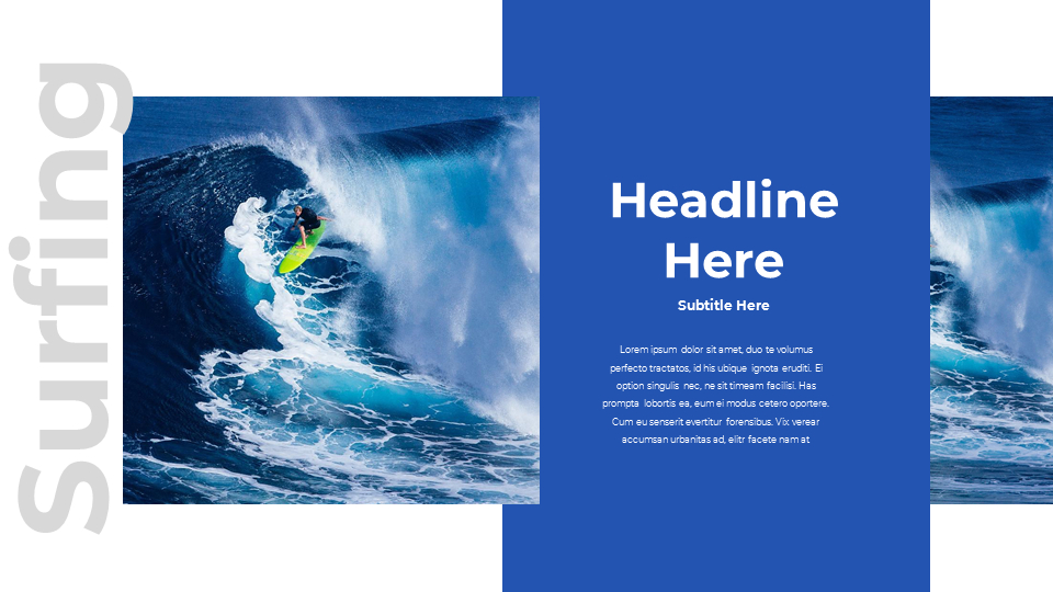 Surfing Google Slides Interactive|Sports