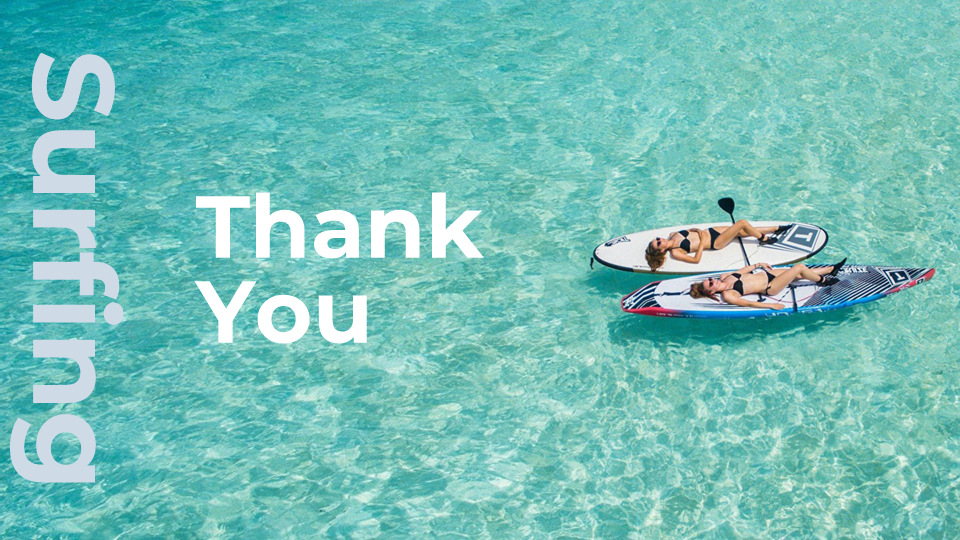 Surfing Google Slides Interactive|Sports